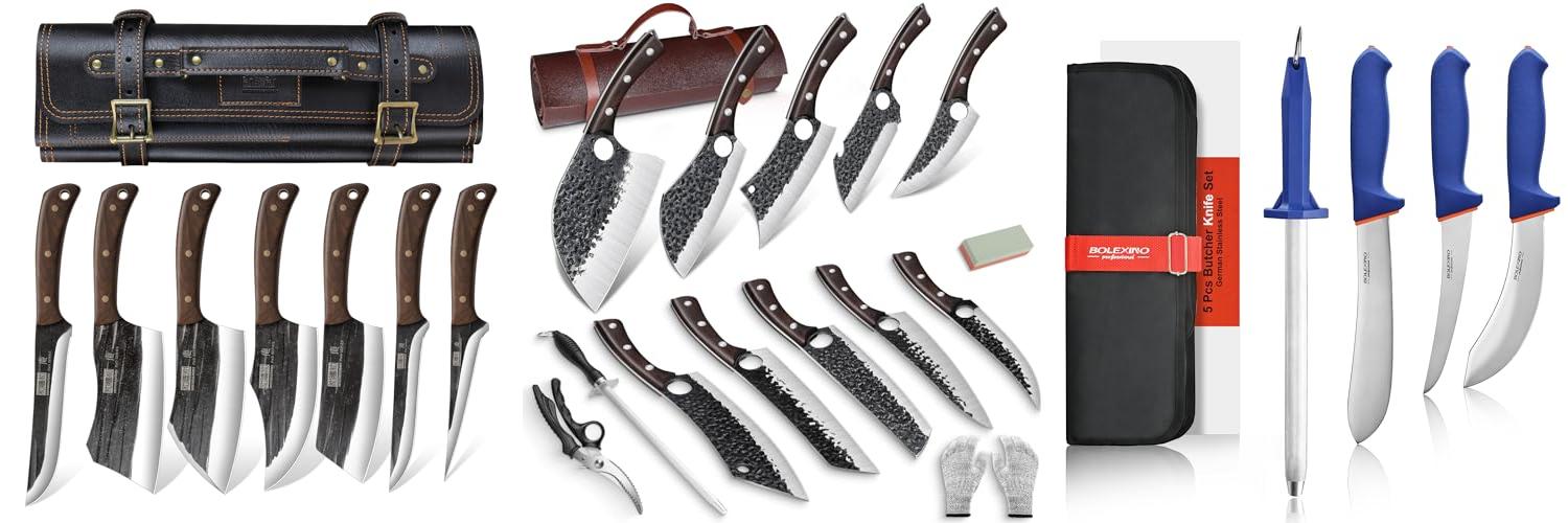 Best Professional Butcher Knife Set - Top 5 Picks & Review